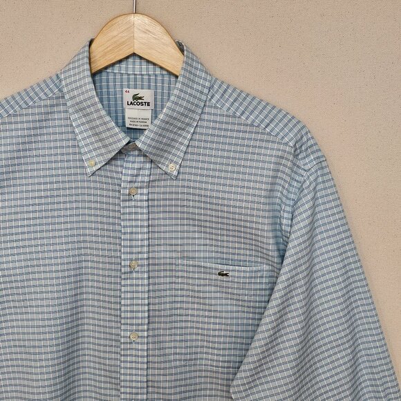 Lacoste | Shirts | Lacoste Button Down Xl44 | Poshmark